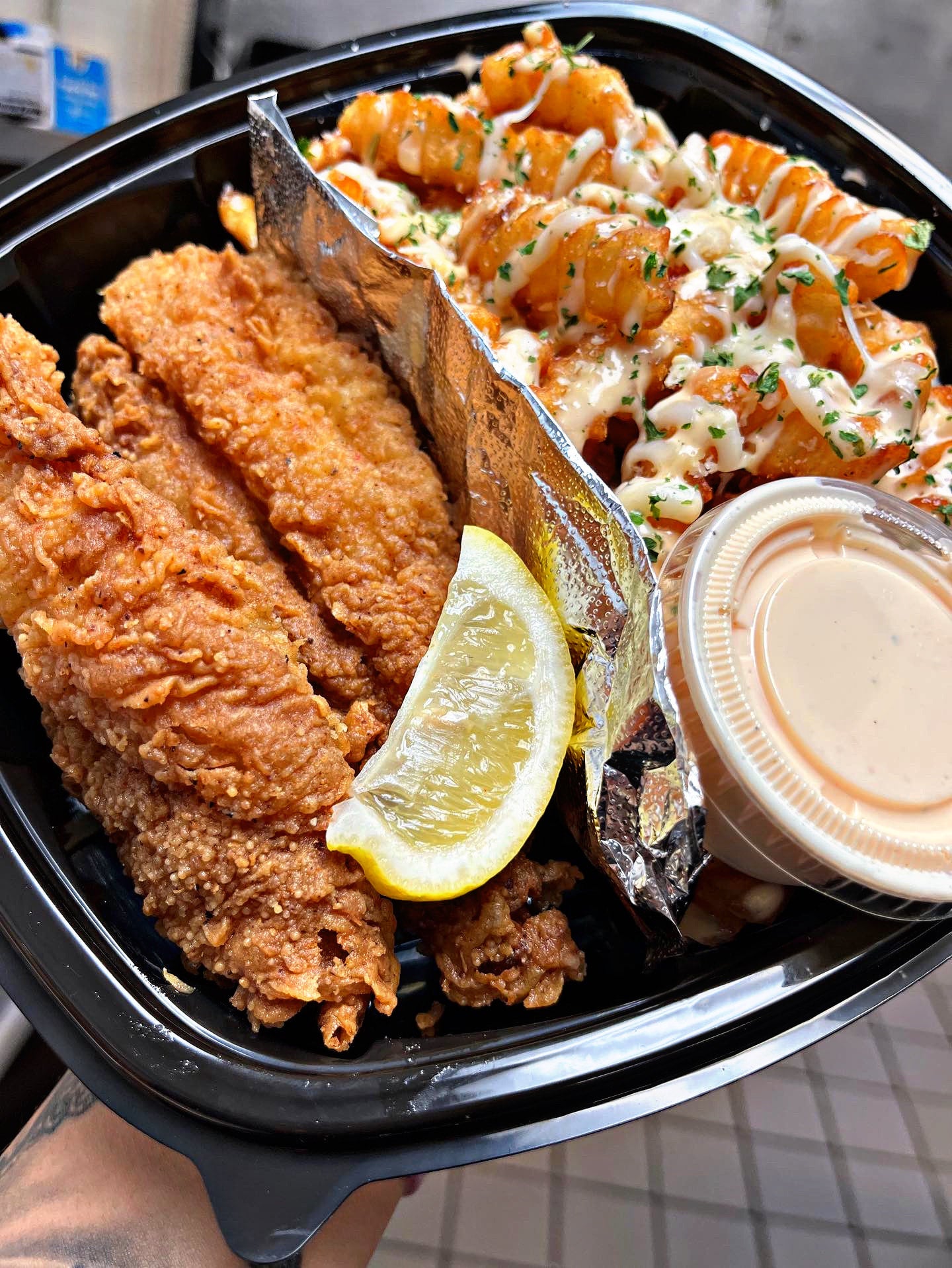 Fish & Chips Combo🐟 | Ace of Wingz